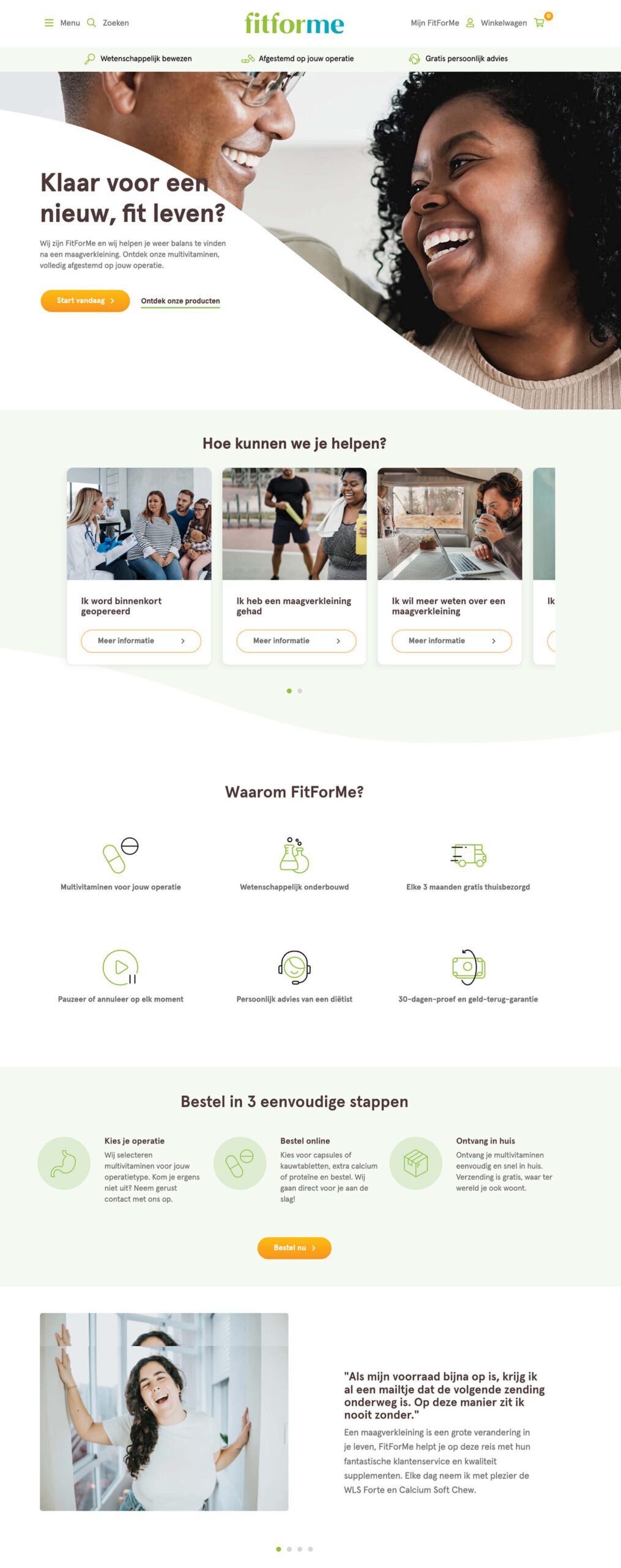 Internationale webshop voor FitForMe - mostvalue_